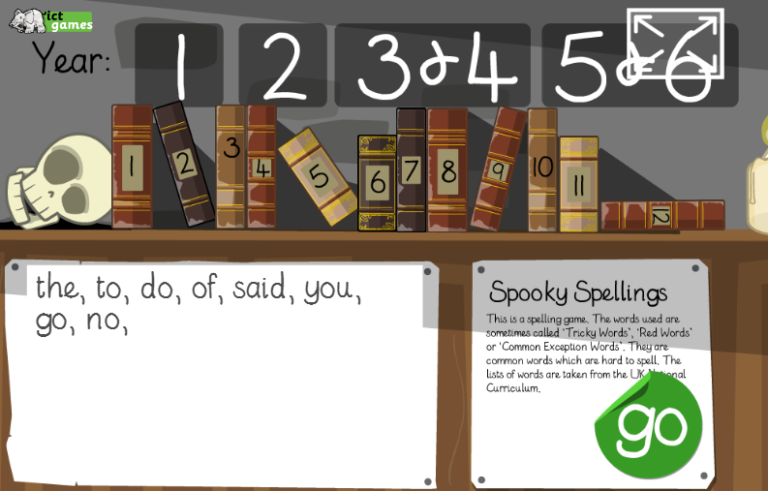 Spelling Game – Brown Clee CE Primary School